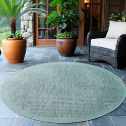 Outdoorteppich Ayyildiz Teppiche "GIZA 1410", blau, H:3mm &Oslash;:120cm, Polypropylen, Teppiche, Outdoorteppich, In- und Outdoor, Wetterfest, Wasserabweisend, robust