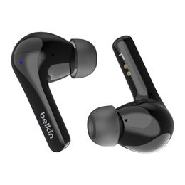 Belkin SoundForm Motion kabellose in-Ear Kopfh&ouml;rer mit 4 Mikrofonen, schwarz