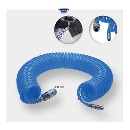 Brilliant Tools Druckluft-Spiralschlauch Durchmesser 6 mm, 10 meter (BT160030)