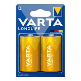 Varta Cons.Varta Longlife Mono 1, 5/Al-Mn 4120 Blister 2 (04120101412)