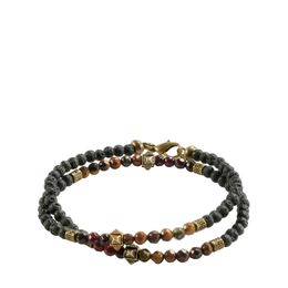 Mey & Edlich Mey & Edlich Herren Eldorado-Armband Braun L&auml;nge offen: ca