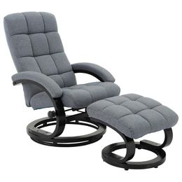P & B Relaxsesselset Damian, Grau, Metall, 67x78x94 cm, Wohnzimmer, Sessel, Relaxsessel