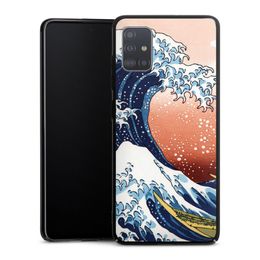 DeinDesign Galaxy A51 Handy Hard Case Schutzh&uuml;lle schwarz Smartphone Backcover Die Gro&szlig;e Welle Vor Kanagawa Japan Art Hard Case