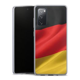 DeinDesign Galaxy S20 FE Handy Silikon H&uuml;lle Case transparent Handyh&uuml;lle Black Eye Cat Silikon Case