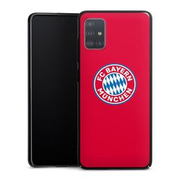 DeinDesign Galaxy A51 Handy Hard Case Schutzh&uuml;lle schwarz Smartphone Backcover Fc Bayern M&uuml;nchen Fcb Logo Hard Case
