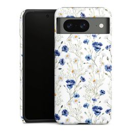 DeinDesign Google Pixel 8 Handy Panzer Handyh&uuml;lle robuste Outdoor H&uuml;lle Schutzh&uuml;lle gl&auml;nzend Flowers Muster Flower Tough Case