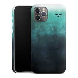DeinDesign iPhone 12 Pro Handy Premium Case Smartphone Handyh&uuml;lle Schutzh&uuml;lle matt Fish Water Turquoise Premium Case