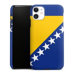 DeinDesign iPhone 11 Handy Premium Case Smartphone Handyh&uuml;lle Schutzh&uuml;lle matt Flag Bosnia Premium Case