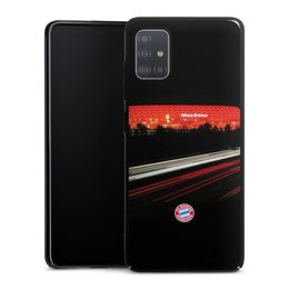 DeinDesign Galaxy A51 Handy Hard Case Schutzh&uuml;lle schwarz Smartphone Backcover Fcb Fc Bayern M&uuml;nchen Stadium Hard Case