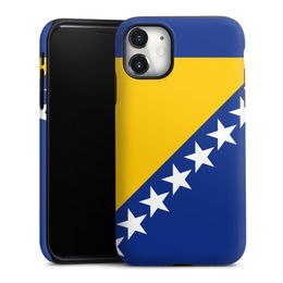 DeinDesign iPhone 11 Handy Panzer Handyh&uuml;lle robuste Outdoor H&uuml;lle Schutzh&uuml;lle matt Flag Bosnia Tough Case