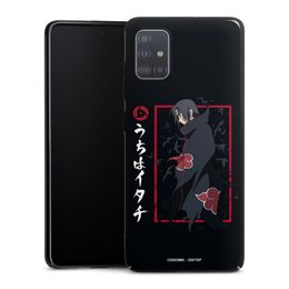 DeinDesign Galaxy A51 Handy Hard Case Schutzh&uuml;lle schwarz Smartphone Backcover Official Licensed Product Naruto Shippuden Itachi Uchiha Hard Case