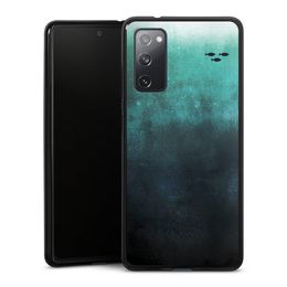 DeinDesign Galaxy S20 FE 5G Handy Silikon H&uuml;lle Case schwarz Handyh&uuml;lle Fish Water Turquoise