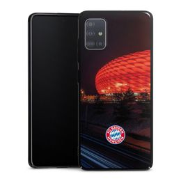 DeinDesign Galaxy A51 Handy Hard Case Schutzh&uuml;lle schwarz Smartphone Backcover Fc Bayern M&uuml;nchen Stadium Fcb Hard Case