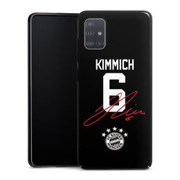 DeinDesign Galaxy A51 Handy Hard Case Schutzh&uuml;lle schwarz Smartphone Backcover Fcb Fc Bayern M&uuml;nchen Kimmich Hard Case