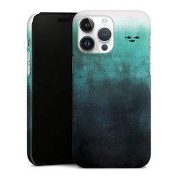DeinDesign iPhone 14 Pro Max Handy Premium Case Smartphone Handyh&uuml;lle Schutzh&uuml;lle matt Turquoise Water Fish Premium Case