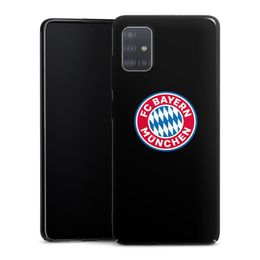 DeinDesign Galaxy A51 Handy Hard Case Schutzh&uuml;lle schwarz Smartphone Backcover Fc Bayern M&uuml;nchen Logo Official Licensed Product Hard Case