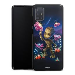 DeinDesign Galaxy A51 Handy Hard Case Schutzh&uuml;lle schwarz Smartphone Backcover Baby Groot Marvel Guardians Of The Galaxy Hard Case