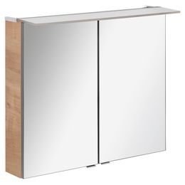 Spiegelschrank B.Perfekt mit LED 2-t&uuml;rig Eichefarben