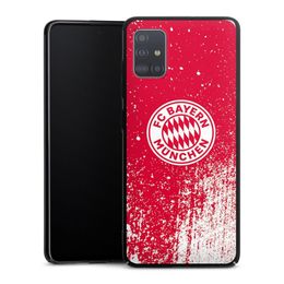 DeinDesign Galaxy A51 Handy Hard Case Schutzh&uuml;lle schwarz Smartphone Backcover Fcb Fc Bayern M&uuml;nchen Official Licensed Product Hard Case