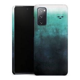 DeinDesign Galaxy S20 FE 5G Handy Premium Case Smartphone Handyh&uuml;lle Schutzh&uuml;lle matt Fish Water Turquoise Premium Case