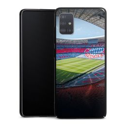 DeinDesign Galaxy A51 Handy Hard Case Schutzh&uuml;lle schwarz Smartphone Backcover Fcb Fc Bayern M&uuml;nchen Stadium Hard Case