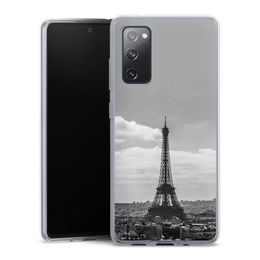 DeinDesign Galaxy S20 FE 5G Handy Silikon H&uuml;lle Case transparent Handyh&uuml;lle Eiffeltour Paris France Silikon Case