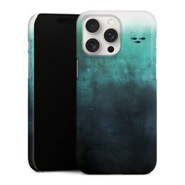 DeinDesign iPhone 15 Pro Max Handy Premium Case Smartphone Handyh&uuml;lle Schutzh&uuml;lle gl&auml;nzend Turquoise Water Fish Premium Case