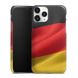 DeinDesign iPhone 11 Pro Handy Premium Case Smartphone Handyh&uuml;lle Schutzh&uuml;lle gl&auml;nzend Flags Flag Germany Premium Case