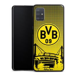 DeinDesign Galaxy A51 Handy Hard Case Schutzh&uuml;lle schwarz Smartphone Backcover Bvb Stadium Borussia Dortmund Hard Case