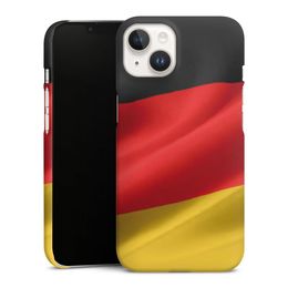 DeinDesign iPhone 14 Handy Premium Case Smartphone Handyh&uuml;lle Schutzh&uuml;lle matt Germany Flags Flag Premium Case