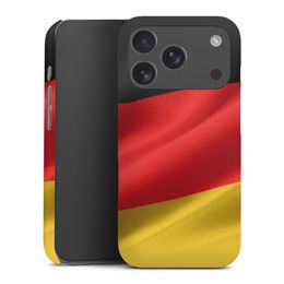 DeinDesign iPhone 17 Pro Handy Premium Case Smartphone Handyh&uuml;lle Schutzh&uuml;lle gl&auml;nzend Germany Flags Flag Premium Case