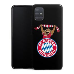 DeinDesign Galaxy A51 Handy Hard Case Schutzh&uuml;lle schwarz Smartphone Backcover Bernie Official Licensed Product Fc Bayern M&uuml;nchen Hard Case