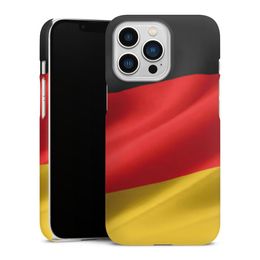 DeinDesign iPhone 13 Pro Handy Premium Case Smartphone Handyh&uuml;lle Schutzh&uuml;lle matt Germany Flags Flag Premium Case