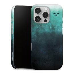 DeinDesign iPhone 16 Pro Handy Premium Case Smartphone Handyh&uuml;lle Schutzh&uuml;lle matt Turquoise Water Fish Premium Case
