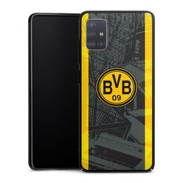 DeinDesign Galaxy A51 Handy Hard Case Schutzh&uuml;lle schwarz Smartphone Backcover Bvb Borussia Dortmund Stadium Hard Case