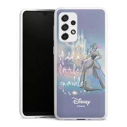 DeinDesign Galaxy A33 5G Handy Silikon H&uuml;lle Case wei&szlig; Handyh&uuml;lle Disney Official Licensed Product Cinderella Silikon Case