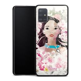DeinDesign Galaxy A51 Handy Hard Case Schutzh&uuml;lle schwarz Smartphone Backcover Disney Pocahontas Official Licensed Product Hard Case