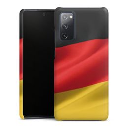 DeinDesign Galaxy S20 FE 5G Handy Premium Case Smartphone Handyh&uuml;lle Schutzh&uuml;lle matt Flags Flag Germany Premium Case