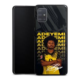 DeinDesign Galaxy A51 Handy Hard Case Schutzh&uuml;lle schwarz Smartphone Backcover Bvb Borussia Dortmund Karim Adeyemi Hard Case