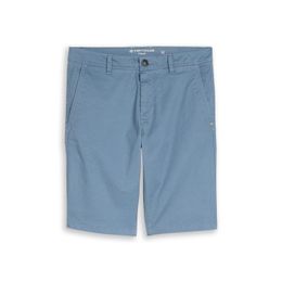 Tom Tailor Herren TTSLIM Chino Shorts, blau, Uni, Gr. 38
