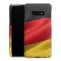 DeinDesign Galaxy S10e Handy Premium Case Smartphone Handyh&uuml;lle Schutzh&uuml;lle matt Germany Flags Flag Premium Case