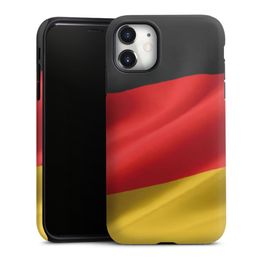 DeinDesign iPhone 11 Handy Panzer Handyh&uuml;lle robuste Outdoor H&uuml;lle Schutzh&uuml;lle matt Germany Flags Flag Tough Case