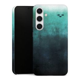 DeinDesign Galaxy S24 Handy Premium Case Smartphone Handyh&uuml;lle Schutzh&uuml;lle matt Turquoise Water Fish Premium Case