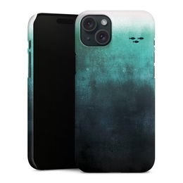 DeinDesign iPhone 15 Plus Handy Premium Case Smartphone Handyh&uuml;lle Schutzh&uuml;lle matt Turquoise Water Fish Premium Case