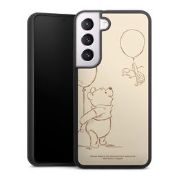 DeinDesign Galaxy S22 Handy Gallery Case Handyh&uuml;lle 9H Geh&auml;rtetes Glas R&uuml;ckseite H&uuml;lle Disney Official Licensed Product Winnie The Pooh Gallery Case