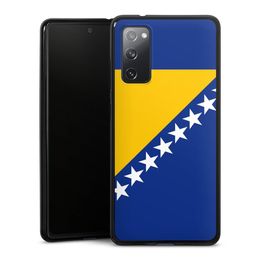 DeinDesign Galaxy S20 FE Handy Silikon H&uuml;lle Case schwarz Handyh&uuml;lle Bosnia Flag