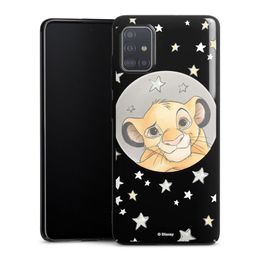 DeinDesign Galaxy A51 Handy Hard Case Schutzh&uuml;lle schwarz Smartphone Backcover Simba Lion King Disney Hard Case
