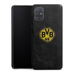 DeinDesign Galaxy A51 Handy Hard Case Schutzh&uuml;lle schwarz Smartphone Backcover Bvb Borussia Dortmund Merchandise Hard Case