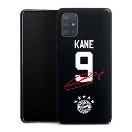 DeinDesign Galaxy A51 Handy Hard Case Schutzh&uuml;lle schwarz Smartphone Backcover Fc Bayern M&uuml;nchen Harry Kane Jersey Hard Case