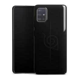 DeinDesign Galaxy A51 Handy Hard Case Schutzh&uuml;lle schwarz Smartphone Backcover Konoha Sasuke Naruto Shippuden Hard Case